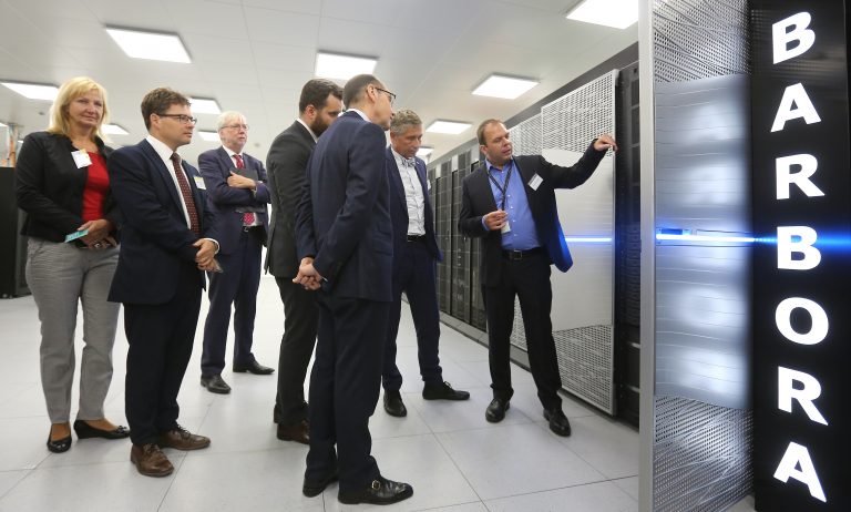 The new supercomputer in Ostrava is called Barbora – Výzkumné ...